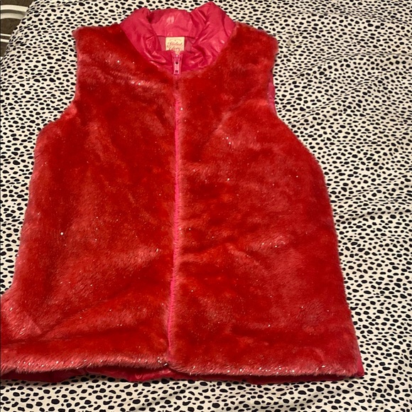Faded Glory | Jackets & Coats | Vibrant Hot Pink Faux Fur Vest | Poshmark